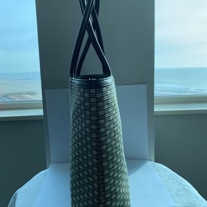 Jim Thompson | Bags | Jim Thompson Thai Silk Tote Browntaupegreen ...